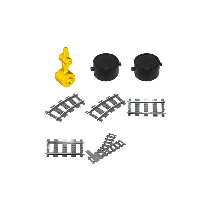 LEGO 9V Train Switching Track Collection Set 4206-1 | Brick Owl - LEGO ...