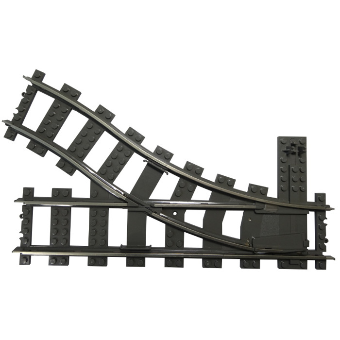 LEGO 9V Train Track Switch Point - Right (2859 / 75541) | Brick Owl
