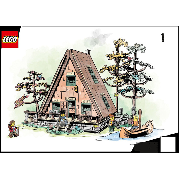 LEGO A-Frame Cabin Set 21338 Instructions | Brick Owl - LEGO Marketplace