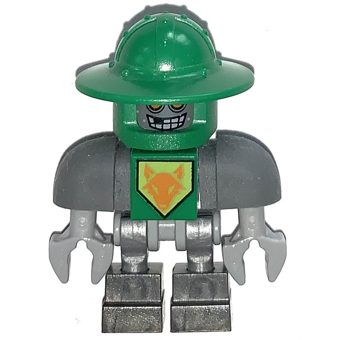 LEGO Aaron Bot with Green Helmet Minifigure | Brick Owl - LEGO Marketplace