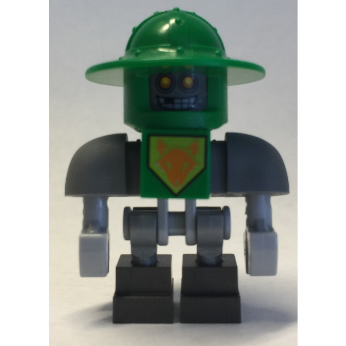 LEGO Aaron Bot with Green Helmet Minifigure | Brick Owl - LEGO Marketplace