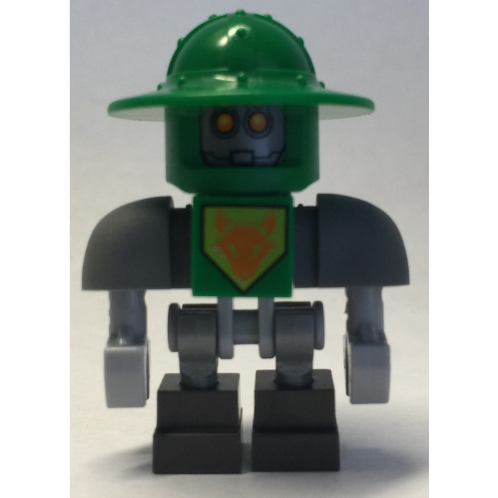 LEGO Aaron Bot with Green Helmet Minifigure | Brick Owl - LEGO Marketplace