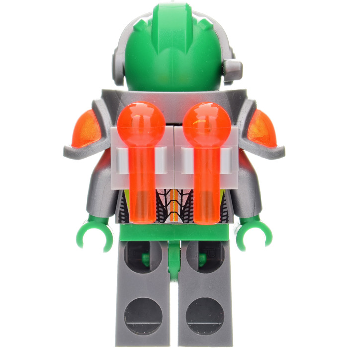 LEGO Aaron with Silver Visor and Armor with 2 Clips Minifigure | Brick ...