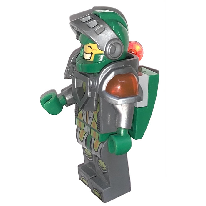 LEGO Aaron with Silver Visor and Armor with Clip Minifigure | Brick Owl ...