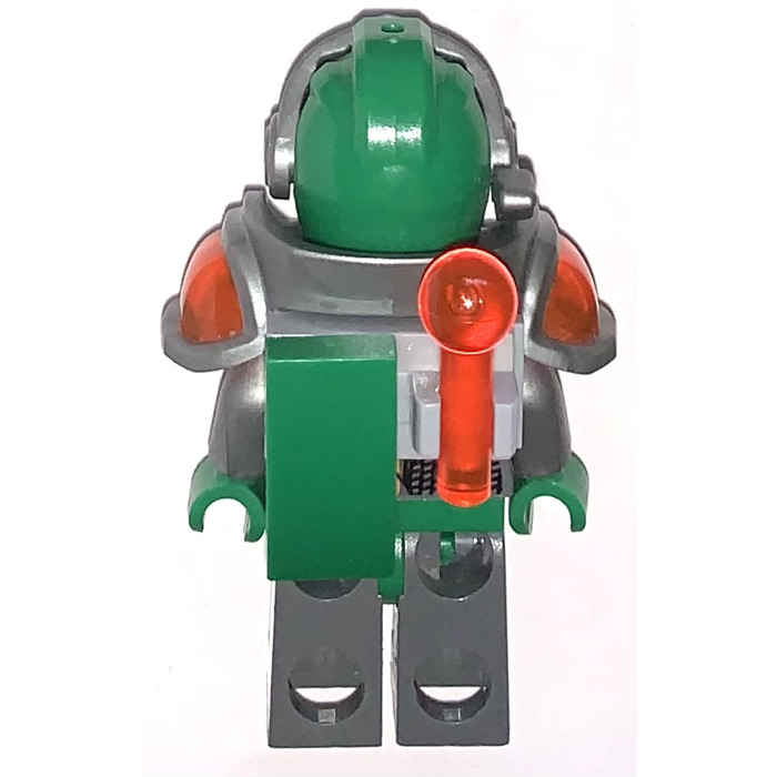 LEGO Aaron with Silver Visor and Armor with Clip Minifigure | Brick Owl ...