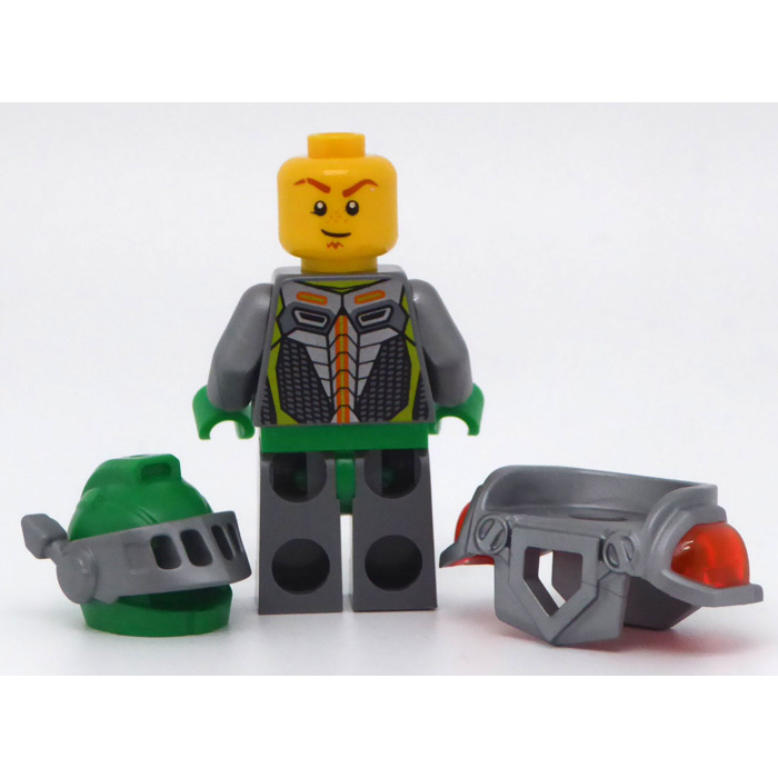 LEGO Aaron with Silver Visor and Armor with Clip Minifigure | Brick Owl ...