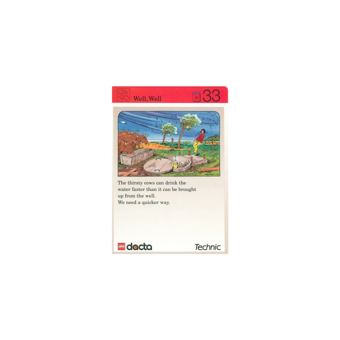 LEGO Activity Card Invention 33 - Well, Well | Brick Owl - LEGO Marketplace