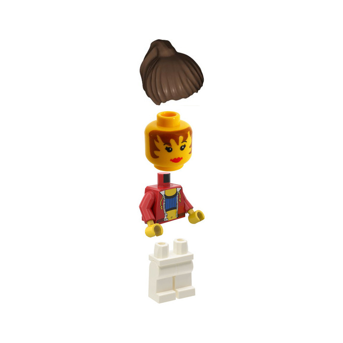 LEGO Actress with Red Jacket Minifigure | Brick Owl - LEGO Marketplace