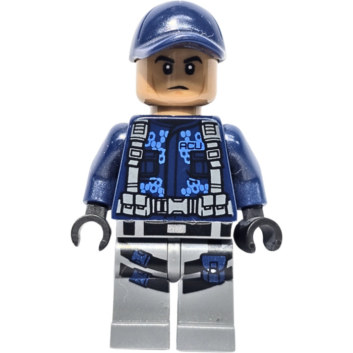 LEGO ACU Trooper with Cap (Medium Dark Flesh Head) Minifigure | Brick ...