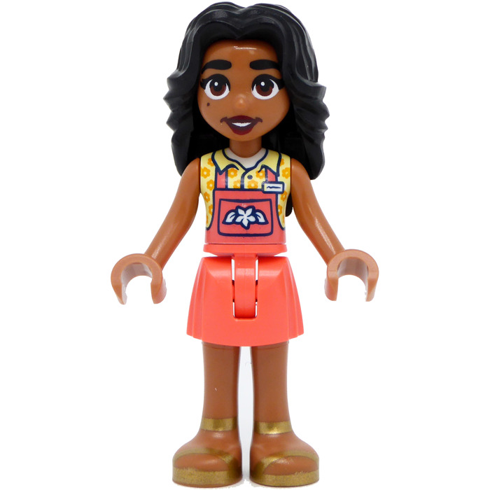 LEGO Adi with Flower Apron Minifigure | Brick Owl - LEGO Marketplace