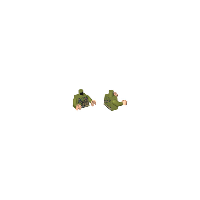 LEGO Admiral Ematt Minifig Torso (3814 / 76382) | Brick Owl