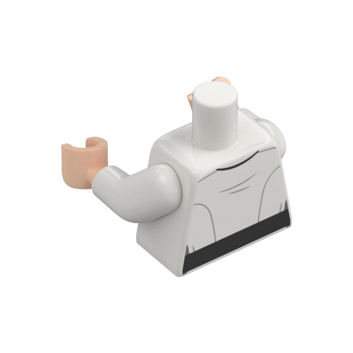 LEGO Admiral Yularen (Colonel) with Swept Back Hair Minifig Torso (3814 ...