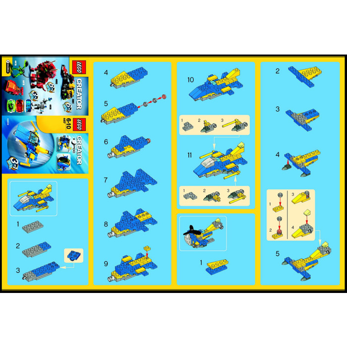 LEGO Aero Pod Set 4417 Instructions | Brick Owl - LEGO Marketplace