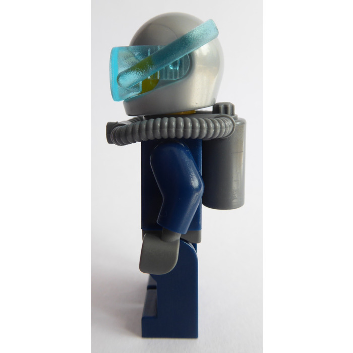 LEGO Agent Chase with Diving Gear Minifigure with Dual Sided Head ...