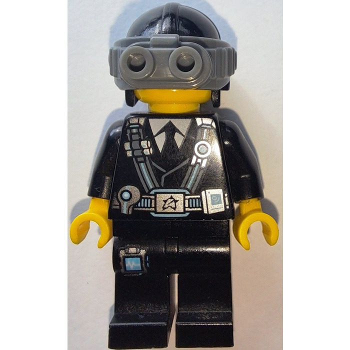LEGO Agent Curtis Bolt with Chainsaw and Shield Minifigure | Brick Owl ...