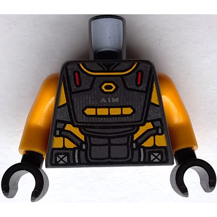 LEGO AIM Agent Minifig Torso (3814 / 76382) | Brick Owl