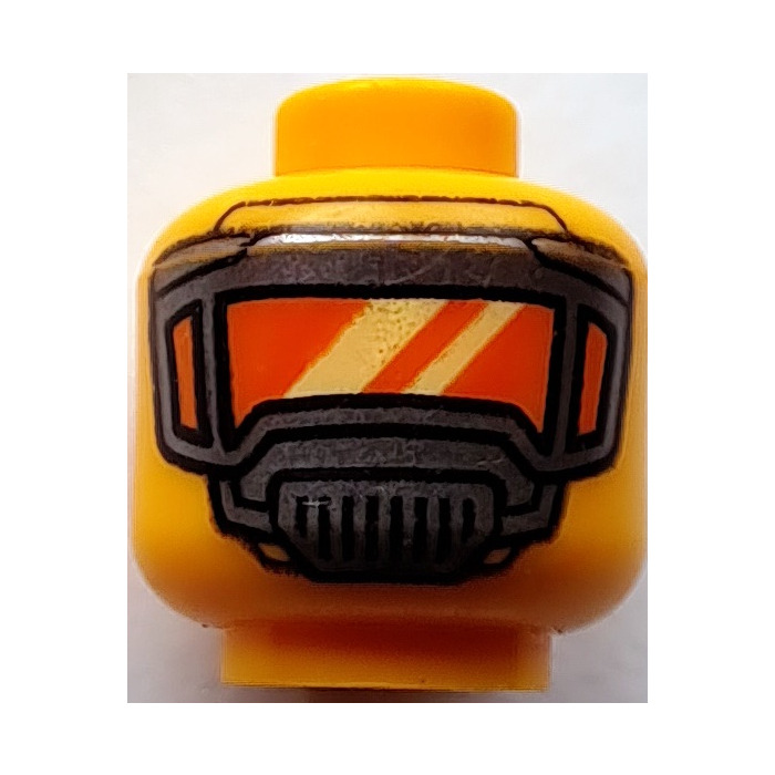 LEGO AIM Agent Minifigure Head with Visor (3626 / 66624) | Brick Owl ...