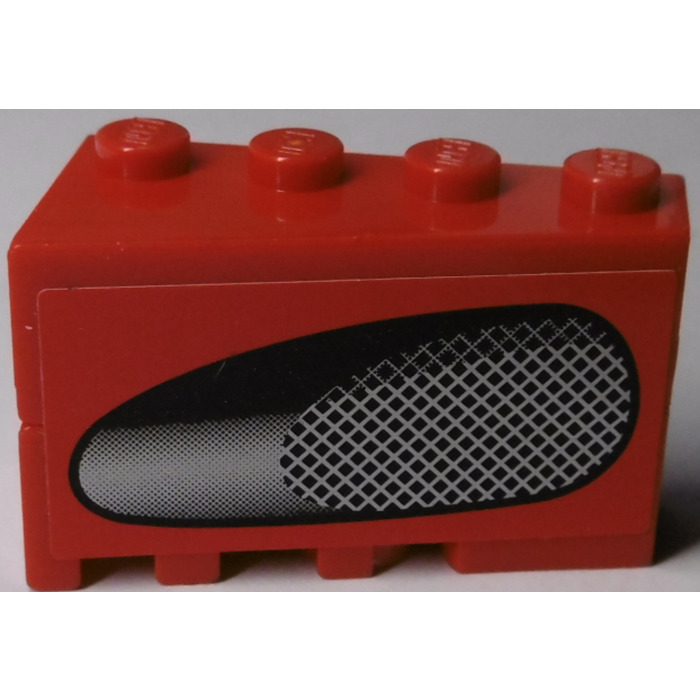 LEGO Air Intake Grille (Left) Stickered Assembly | Brick Owl - LEGO ...