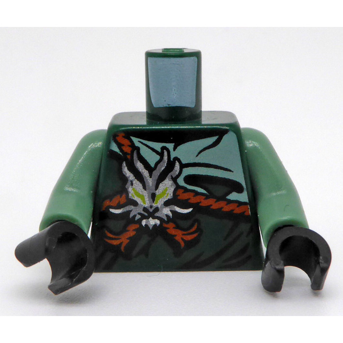 LEGO Airjitzu Morro Minifig Torso (3814 / 76382) | Brick Owl