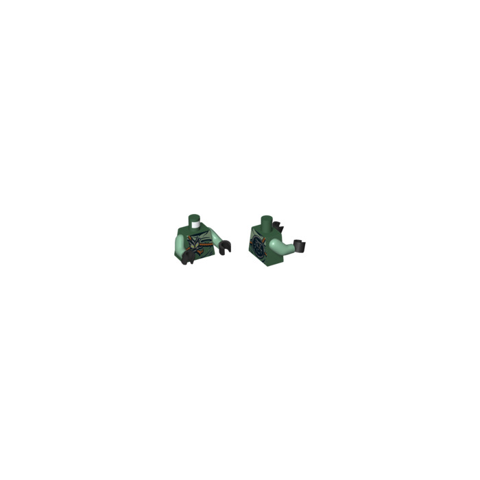 LEGO Airjitzu Morro Minifig Torso (3814 / 76382) | Brick Owl