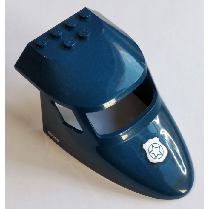 LEGO Airplane Cockpit 6 x 10 x 4 with Silver Badge on Front and '60009 ...