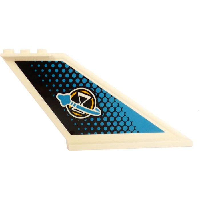 LEGO Airplane Tail 2 x 5 x 12 with Rudder (18988 / 87614) | Brick Owl ...