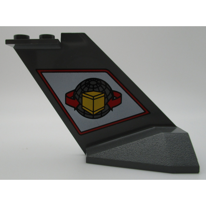 LEGO Airplane Tail 4 x 7 with Rudder with Package Logo (4867 / 50469 ...
