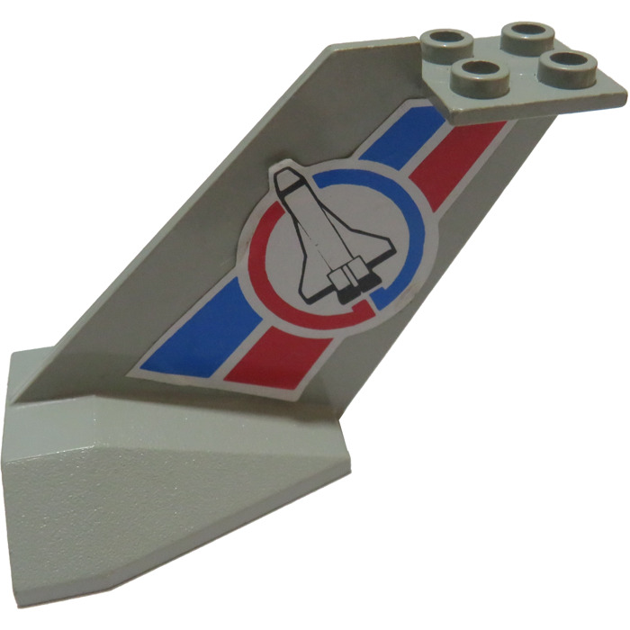 LEGO Airplane Tail 4 x 7 with Rudder (4867) | Brick Owl