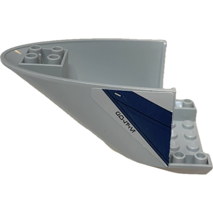 LEGO Airplane Tail 6 x 10 x 4 Bottom (87616) | Brick Owl