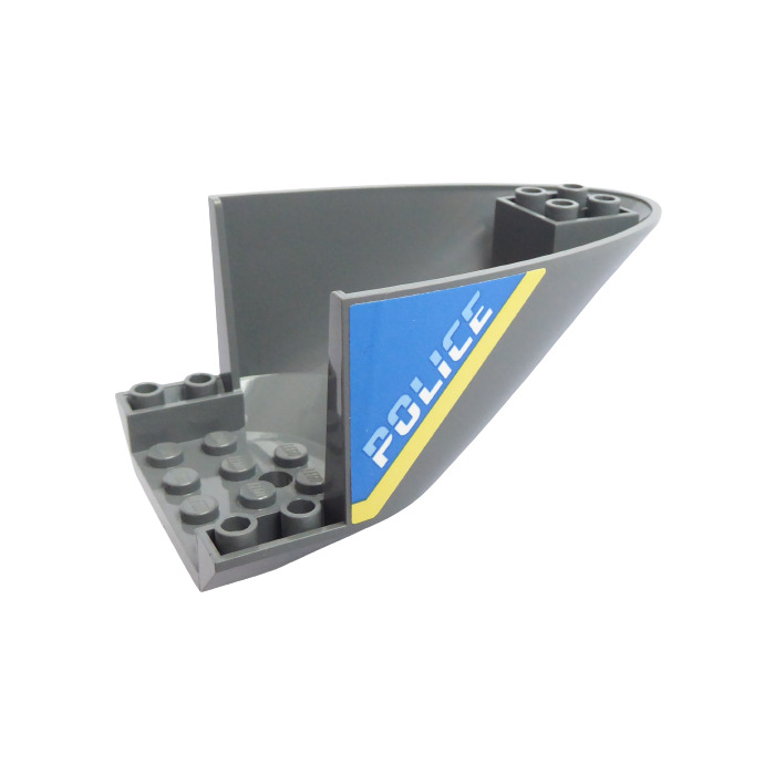 LEGO Airplane Tail 6 x 10 x 4 Bottom (87616) | Brick Owl - LEGO Marketplace