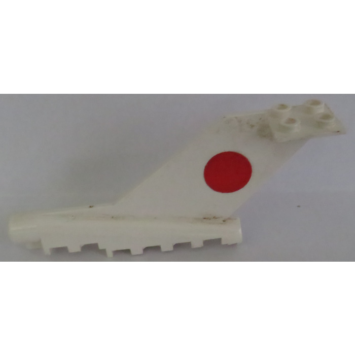 LEGO Airplane Tail with Boeing 727 JAL Logo Stickers | Brick Owl - LEGO ...