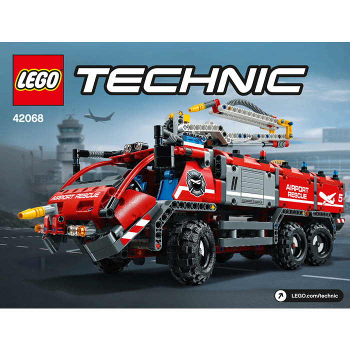 LEGO Airport Rescue Vehicle Set 42068 Instructions | Brick Owl - LEGO ...