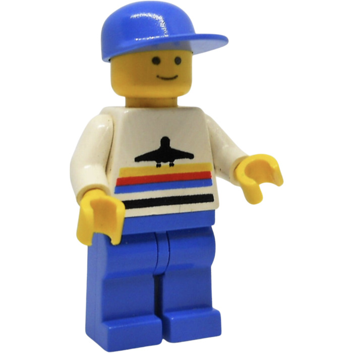 LEGO Airport Worker with Blue Cap Minifigure | Brick Owl - LEGO Marketplace