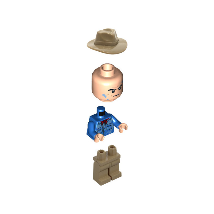 LEGO Alan Grant with Dark Tan Fedora Minifigure | Brick Owl - LEGO ...