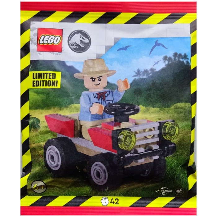 LEGO Alan Grant with Quad Set 122408 | Brick Owl - LEGO Marketplace