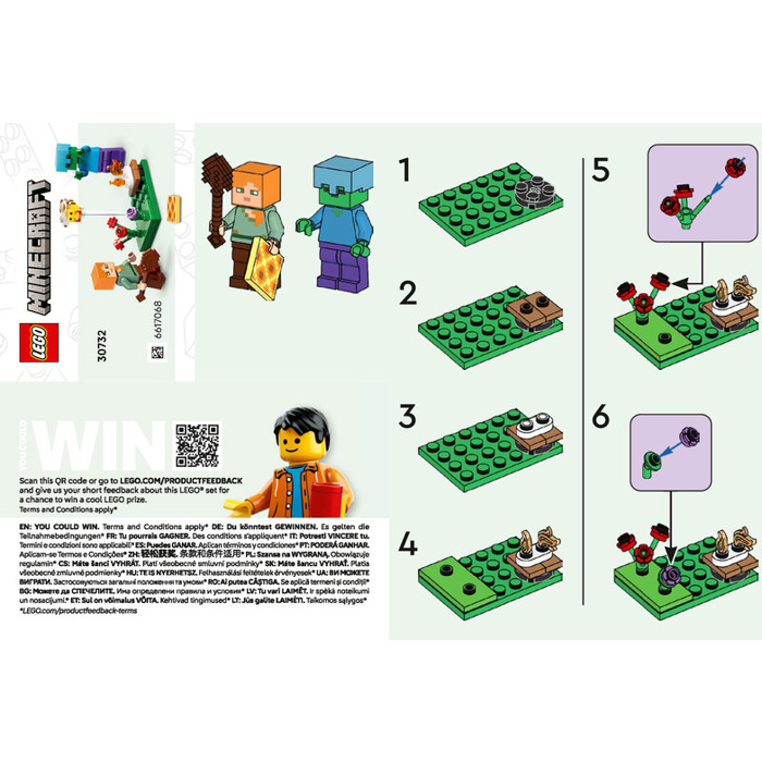 LEGO Alex's Campfire Conflict Set 30732 Instructions | Brick Owl