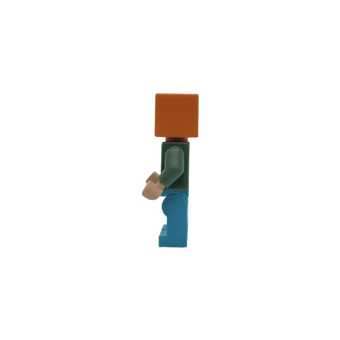 LEGO Alex with Medium Azure Legs and Reddish Brown Squares on Face ...