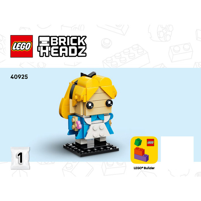 LEGO Alice in Wonderland Set 40925 Instructions | Brick Owl