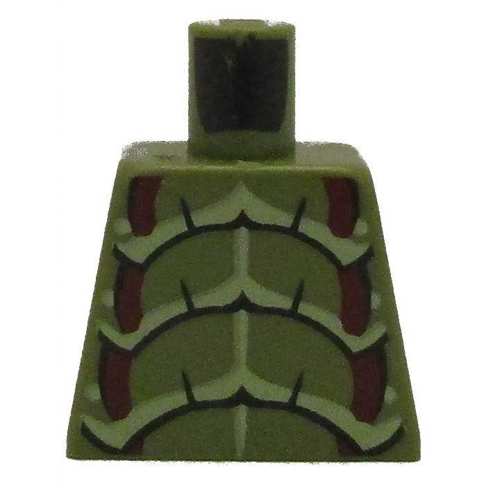 LEGO Alien Buggoid, Olive Green Torso without Arms (973) | Brick Owl ...