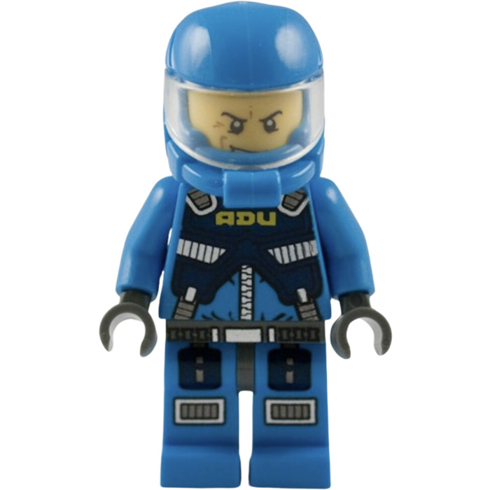 LEGO Alien Defense Unit Soldier (Scowl / Surprised) Minifigure | Brick ...