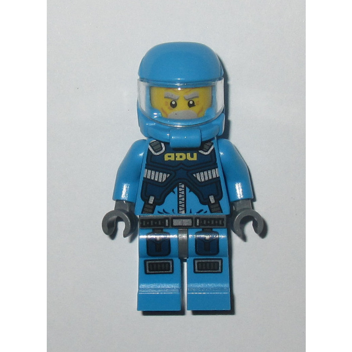 LEGO Alien Defense Unit Soldier with Moustache Minifigure | Brick Owl ...