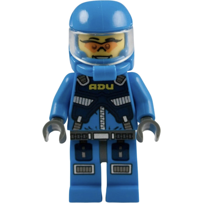 LEGO Alien Defense Unit Soldier with Sunglasses and Gray Hips ...