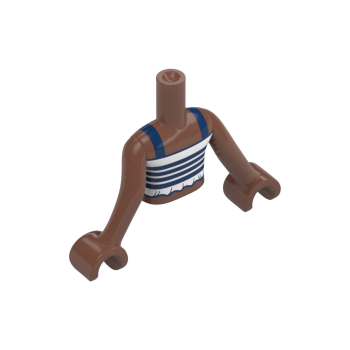 LEGO Aliya with Striped Top Friends Torso (73141 / 92456) | Brick Owl