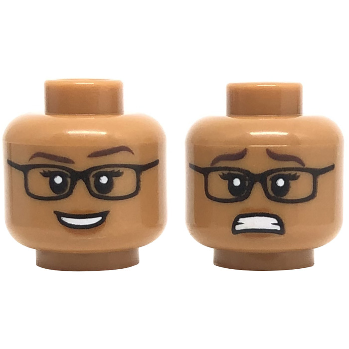 LEGO Allison Miles Minifigure Head (3626 / 65239) | Brick Owl - LEGO ...