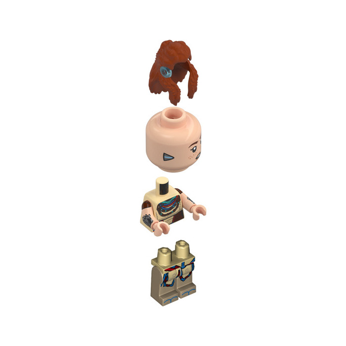 LEGO Aloy (Lopsided Boca / Surprised) Minifigura | Brick Owl - LEGO ...