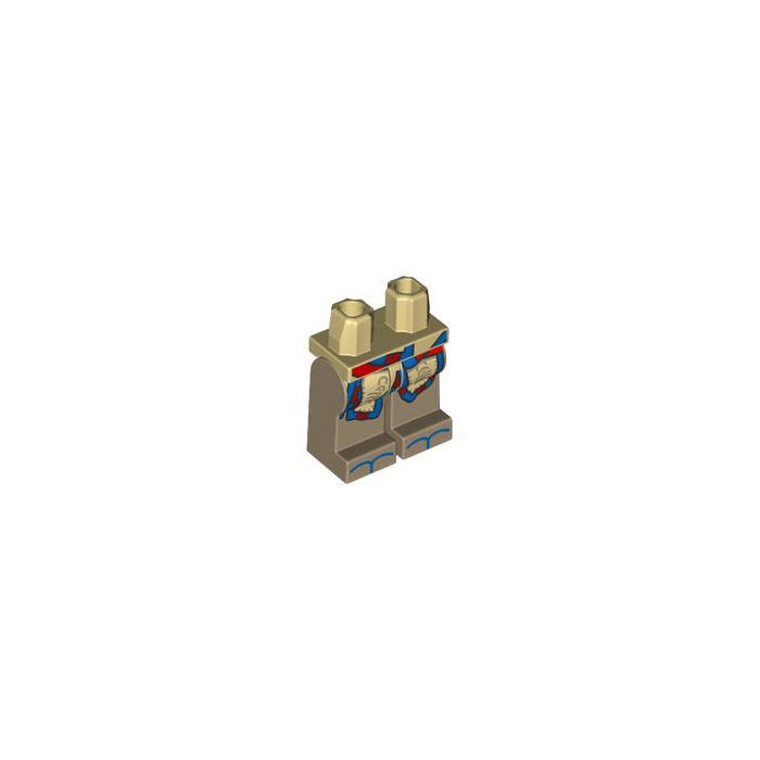 LEGO Aloy (Smile / Lopsided Mouth) Minifigure Hips and Legs (10970 ...