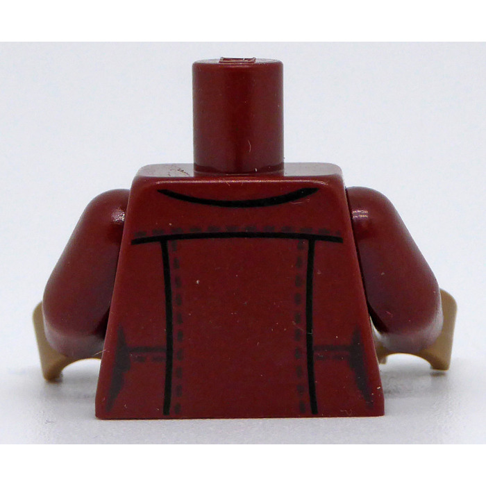 LEGO Amelia Earhart Aviation Pioneer Minifig Torso (973 / 76382 ...