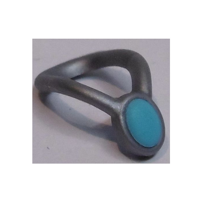 LEGO Amulet с Средно лазурно Stone | Brick Owl - LEGO Пазар