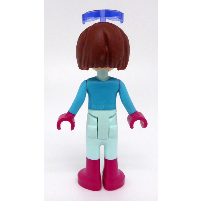 LEGO Amy, Light Aqua Trousers Minifigure | Brick Owl - LEGO Marketplace