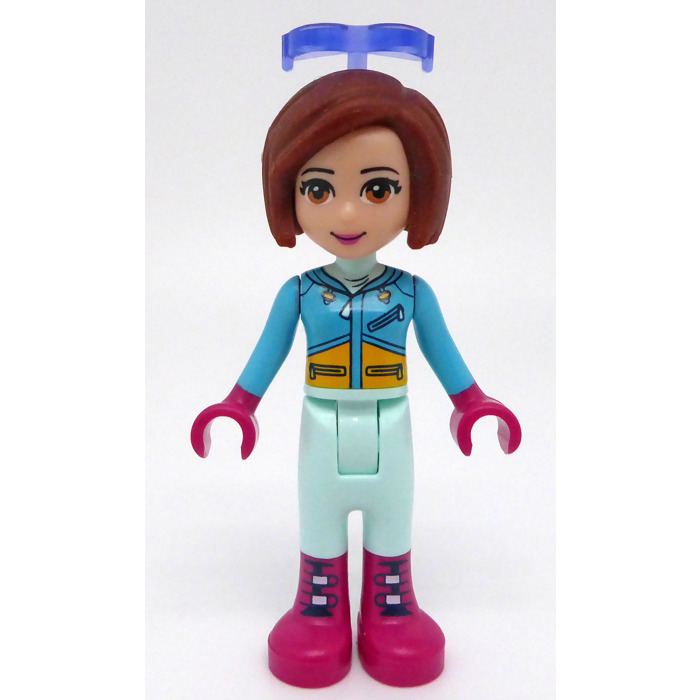 LEGO Amy with Azure Ski Jacket and Sunglasses Minifigure | Brick Owl